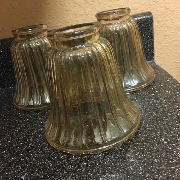 Other | Vintage Glass Wall Scone Light Covers Decorative Decor | Poshmark